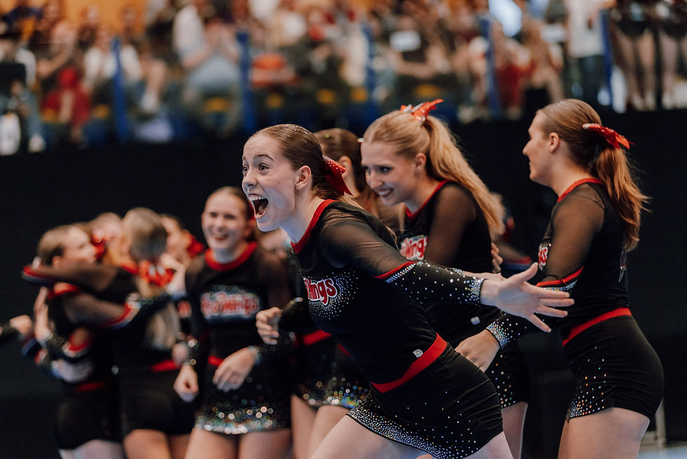 Red Wings Cheerleader