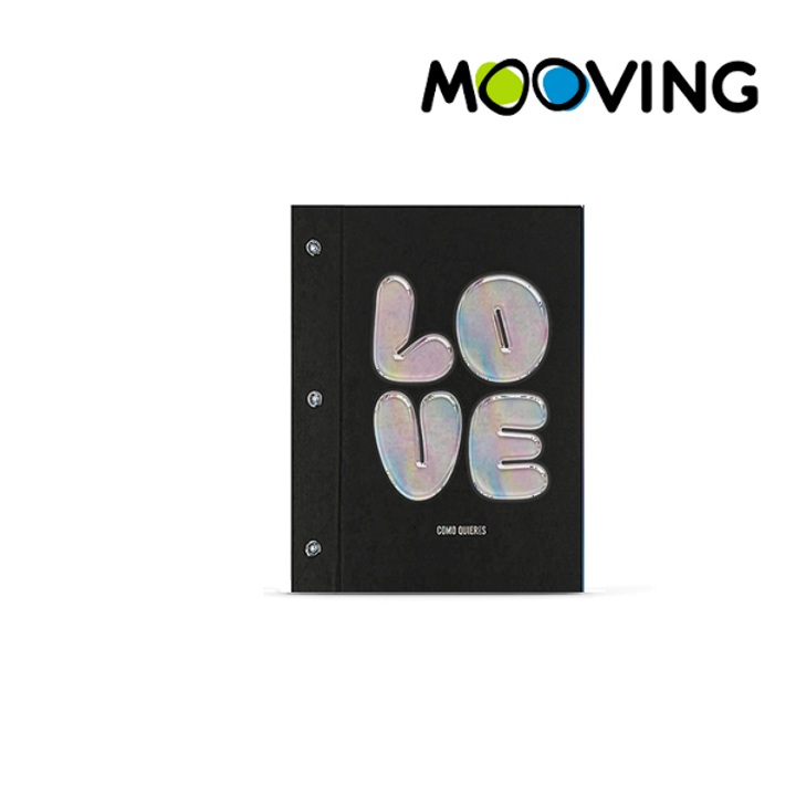 CARPETA N° 3 DOS TAPAS [LOVE COMO QUIERES] - MOOVING