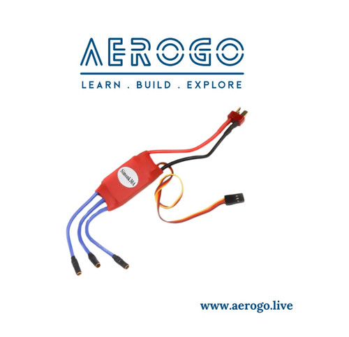 SimonK 30A BLDC ESC Electronic Speed Controller with Connectors ...