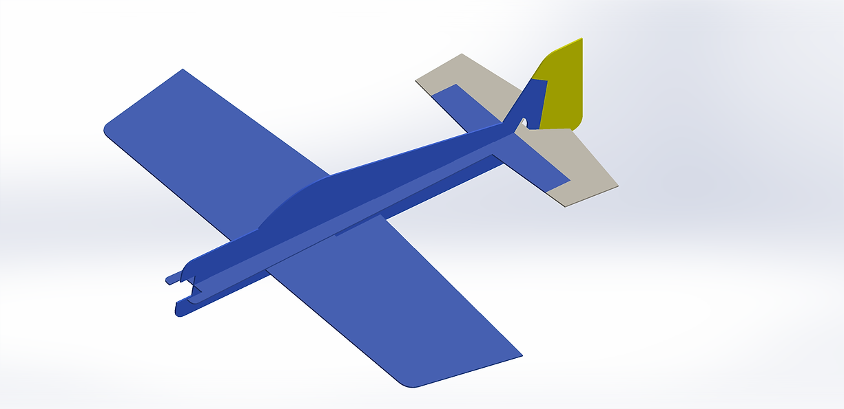 AEROGO's Coroplast 3-D profile RC plane kit