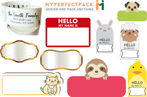 Name Labels | Myperfectpack