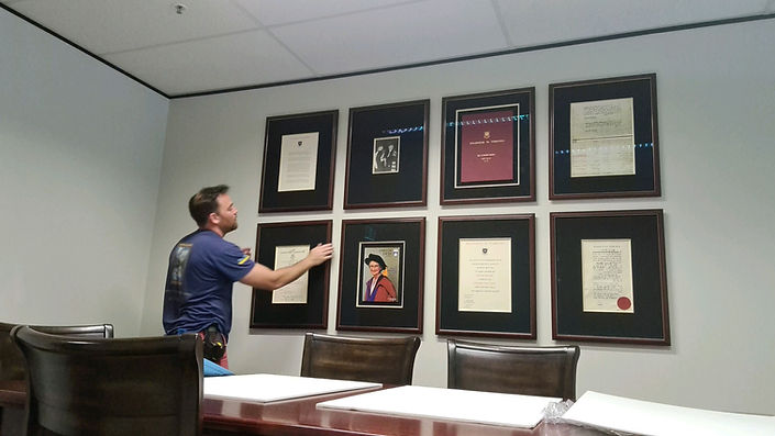 Professional Picture Hanger | Anthony's Art Hanging | Brisbane