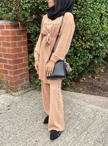 Dua Co-ord - Nude | Raysha.co