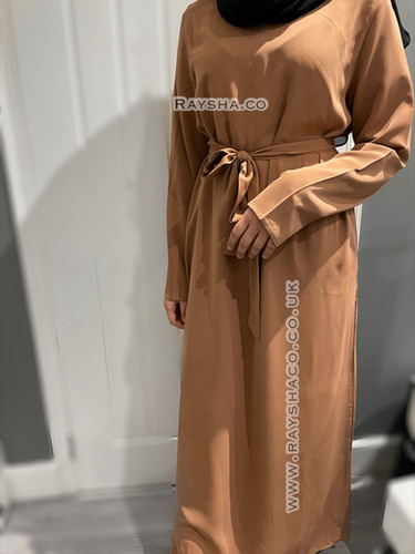 Ayah Abaya - Nude | Raysha.co