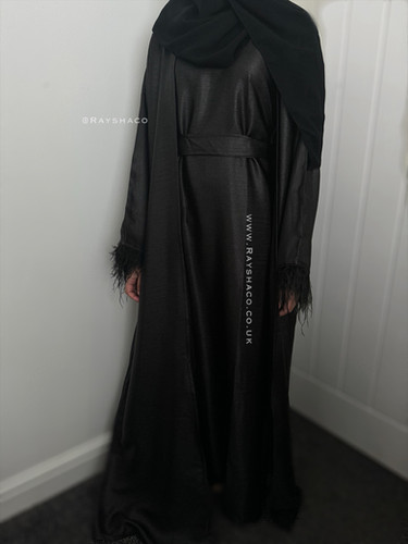 Petite Nur Abaya - Black | Raysha.co