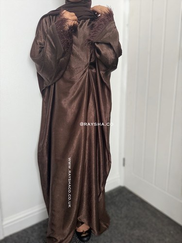 Lima Abaya - brown | Raysha.co