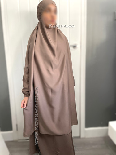 Hawa Jilbab - mocha | Raysha.co