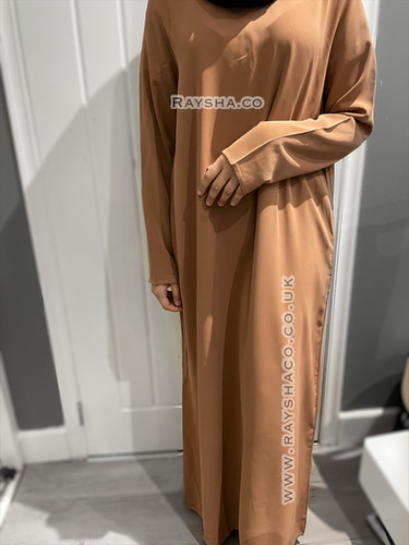 Petite Ayah Abaya - nude | Raysha.co