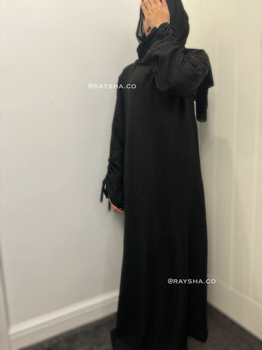 Madiya Abaya - Black | Raysha.co
