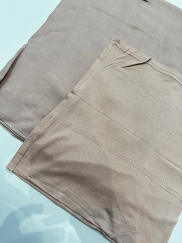 Modal Beige with hijab hat | Raysha.co