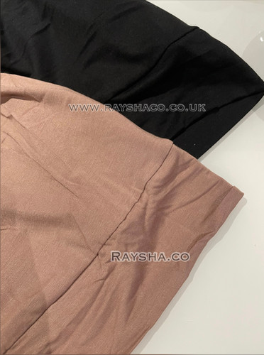 Satin silk lined tube hijab hat | Raysha.co