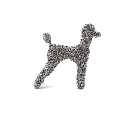 Wire Poodle Sculpture | Wirework-By-Amanda