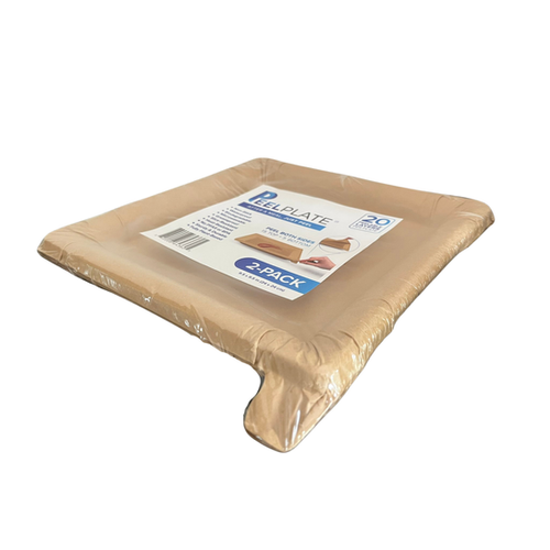 Peel Plate 2-Pack | Peelable Dinnerware