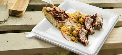 Peel Plate | Peelable Dinnerware™