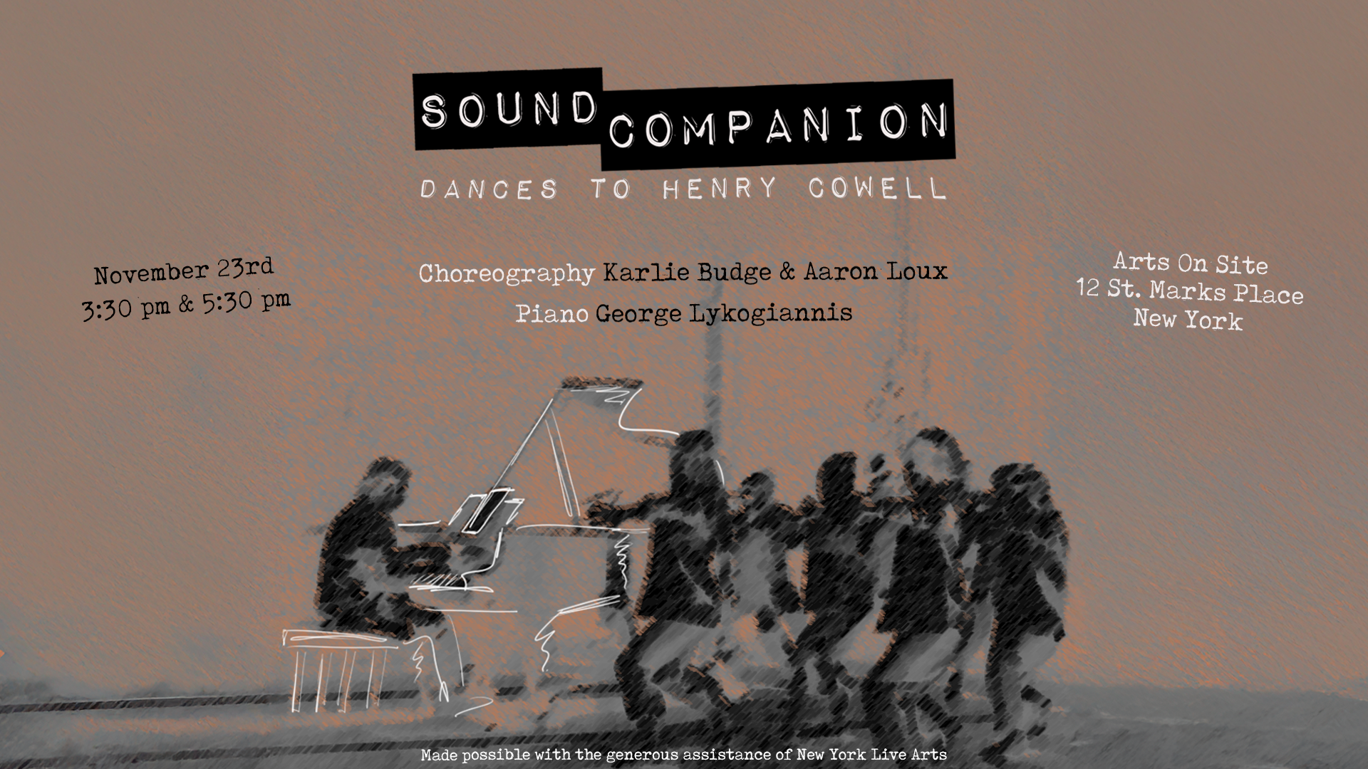Sound Companion: Dances to Henry Cowell | Arts On Site