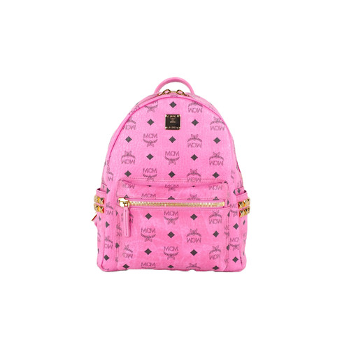 MCM Stark backpack in Pink | Cafebrandname