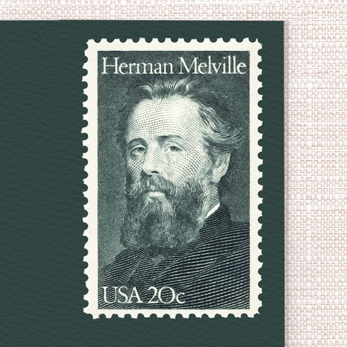 20¢ Herman Melville (Writer) - Pack of 25 unused stamps from 1984 ...