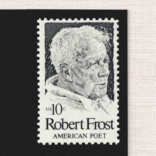 10¢ Robert Frost (Poet) - Pack of 25 unused stamps from 1974 | Vintage ...