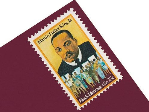15¢ Martin Luther King Stamps - 25 Stamps | vintagepostagestamps