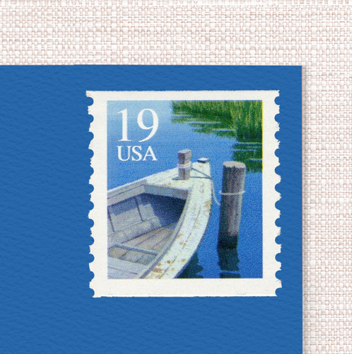 Buy Unused vintage Fishing Boat postage stamps from 1991 in USA