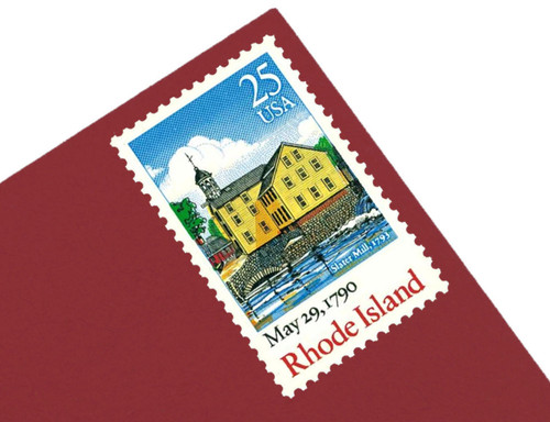 25¢ Rhode Island Statehood - 25 Stamps | vintagepostagestamps