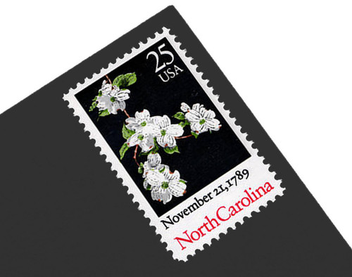 25¢ North Carolina Statehood - 25 Stamps | vintagepostagestamps