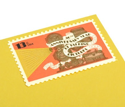13¢ Talking Pictures - 25 Stamps | vintagepostagestamps