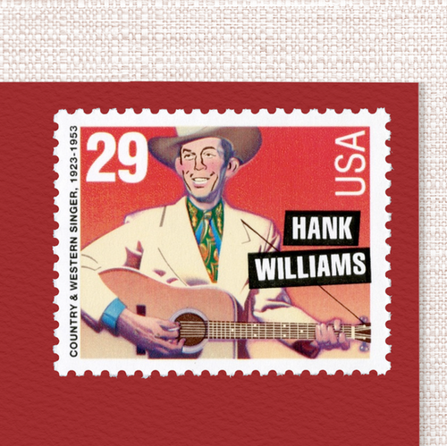 29¢ Hank Williams (Country Singer) - Pack of 25 unused stamps from 1993 ...