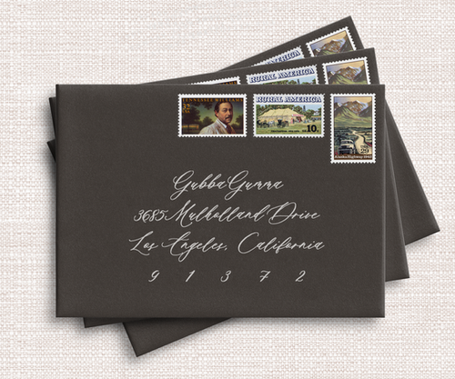 Moody & Muted - Curated Stamp Set - Enough Postage to Mail 25 Envelopes ...