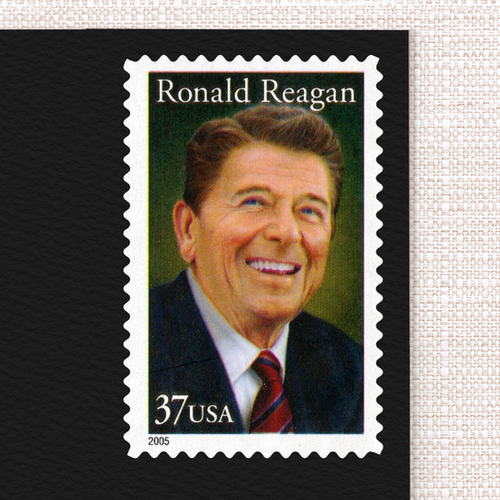 37¢ - Ronald Reagan - Pack of 25 unused stamps from 2005 ...