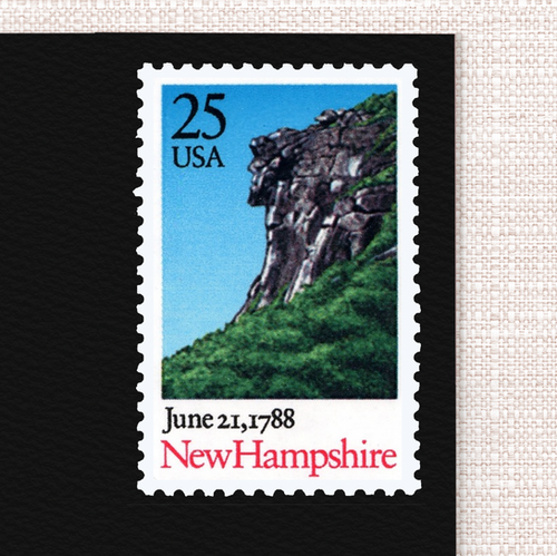 25¢ New Hampshire Statehood - Pack of 25 unused stamps from 1988 ...