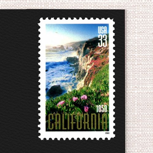 33¢ California Statehood - Pack of 25 unused stamps from 2000 ...