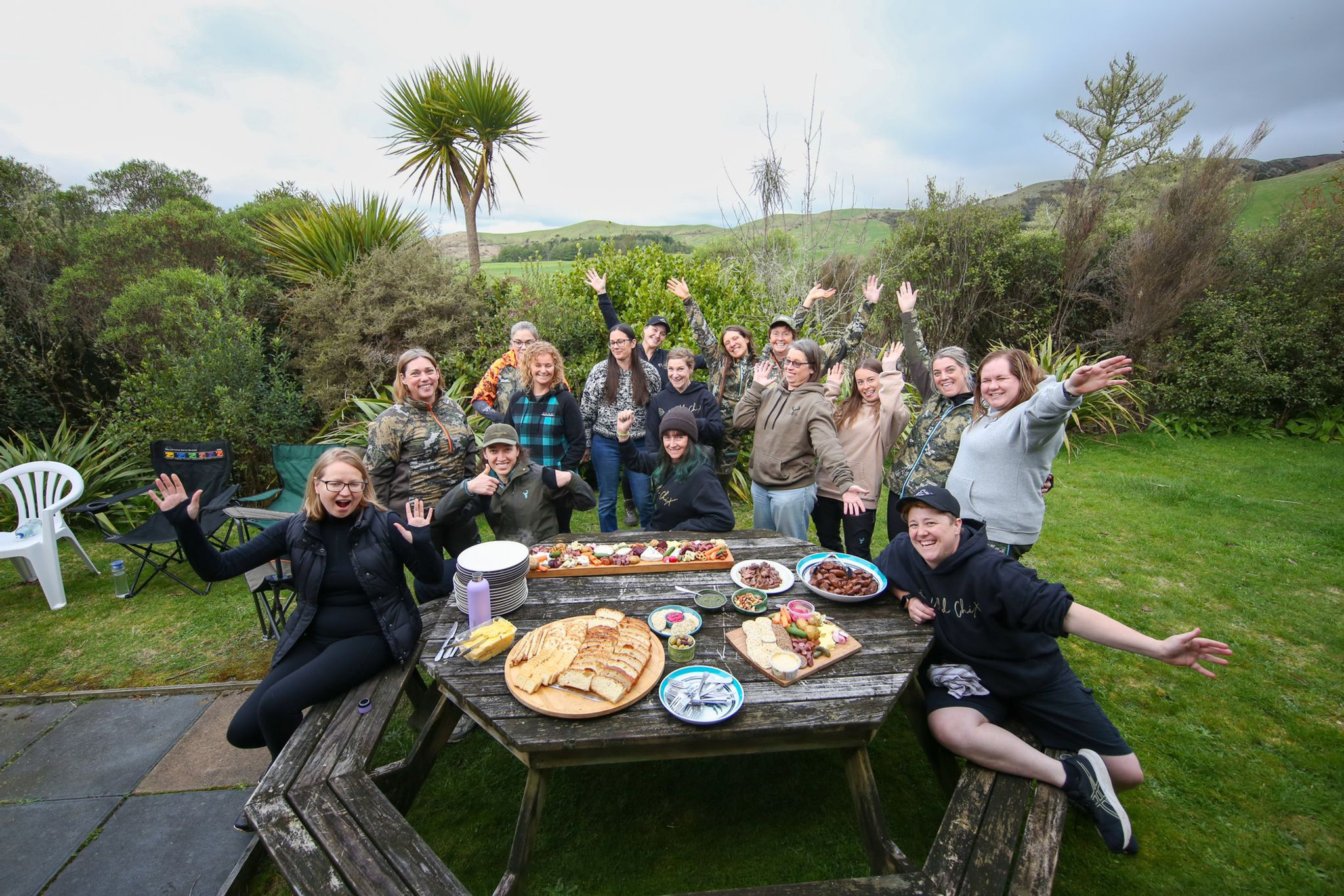 Excited for dinner | Wild Chix