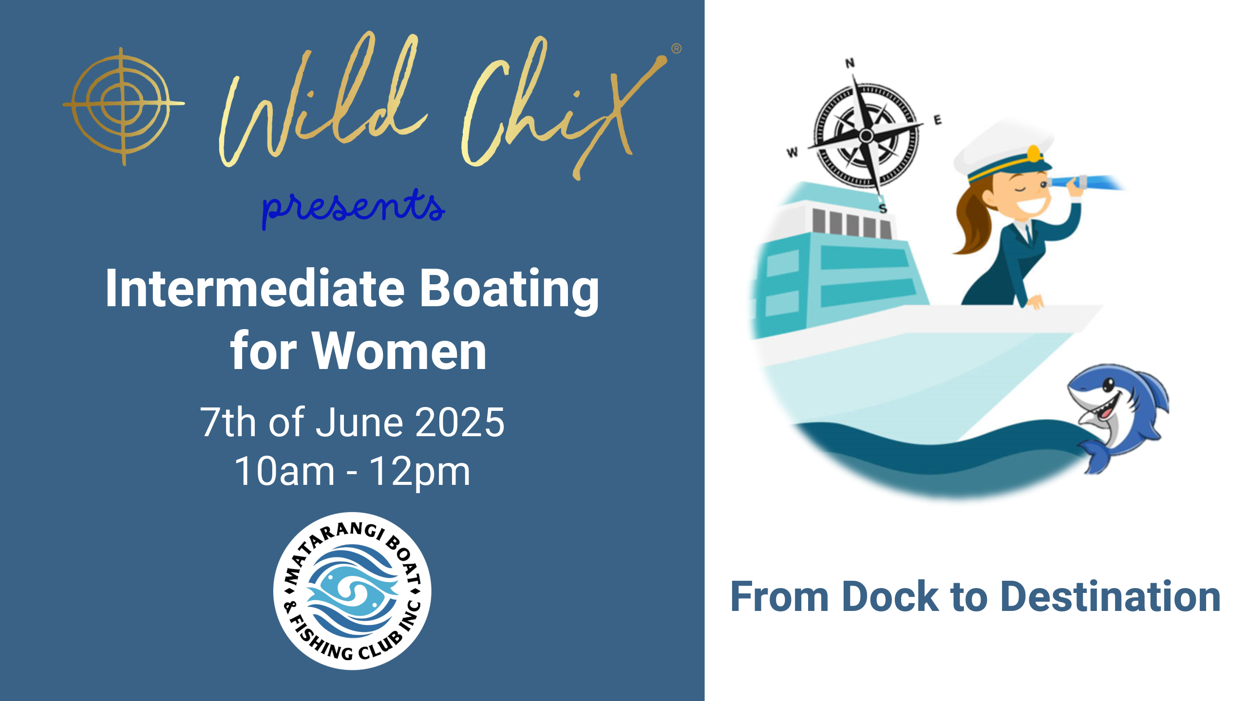 Intermediate Boating for Women - from Dock to Destination Matarangi ...