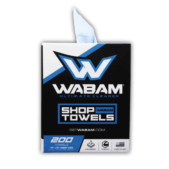 WABAM SHOP TOWELS | NW Buff