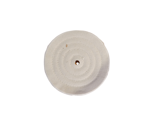 6" WHITE SOFT MUSLIN BUFF | NW Buff