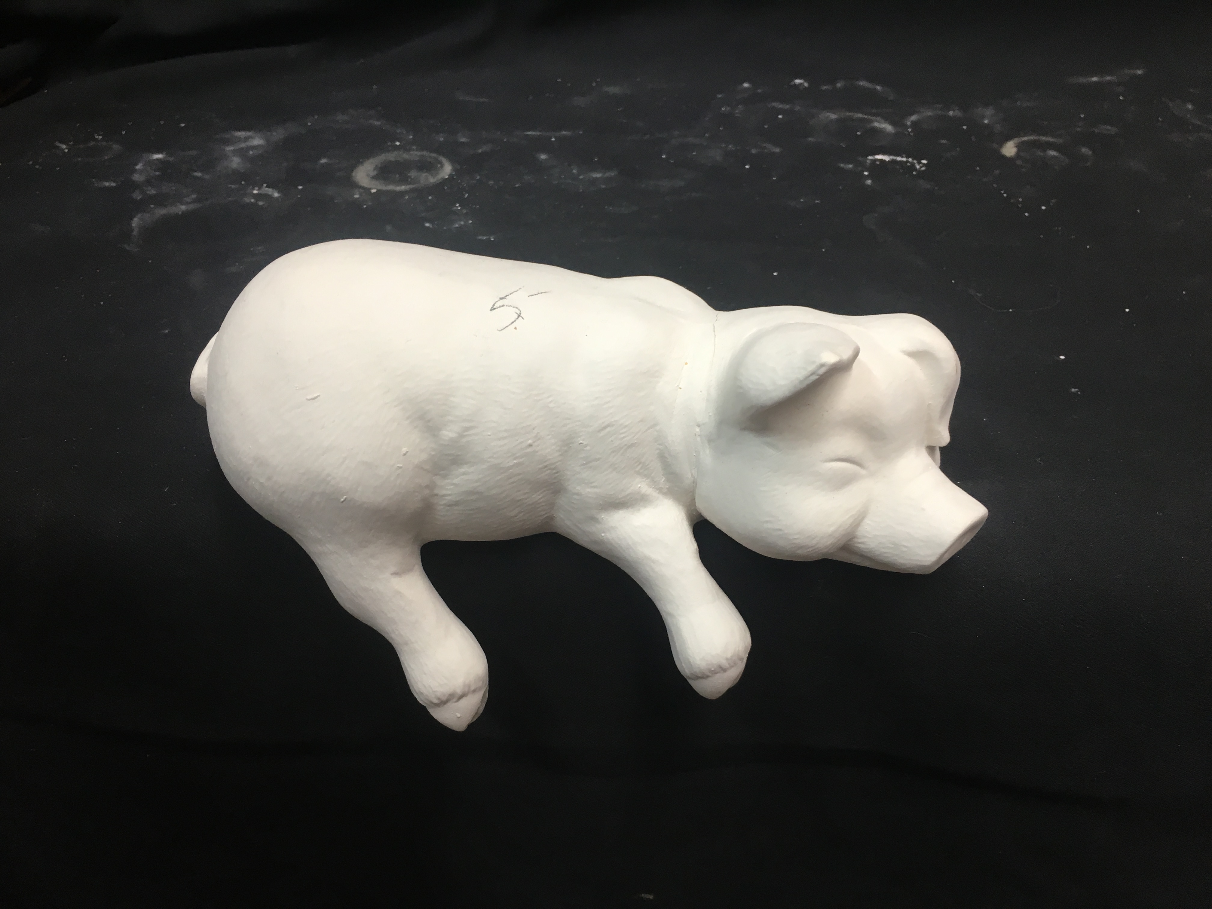 Pig Shelf Sitter Ceramic Art & Collectibles Fine Art Ceramics etna.com.pe