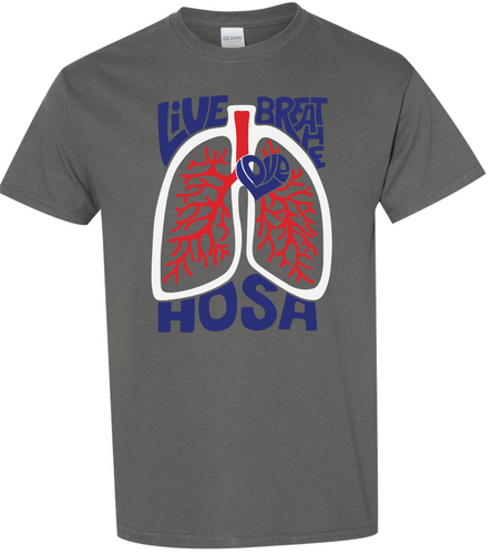 HOSA Front Only T-Shirt | Amber View Print
