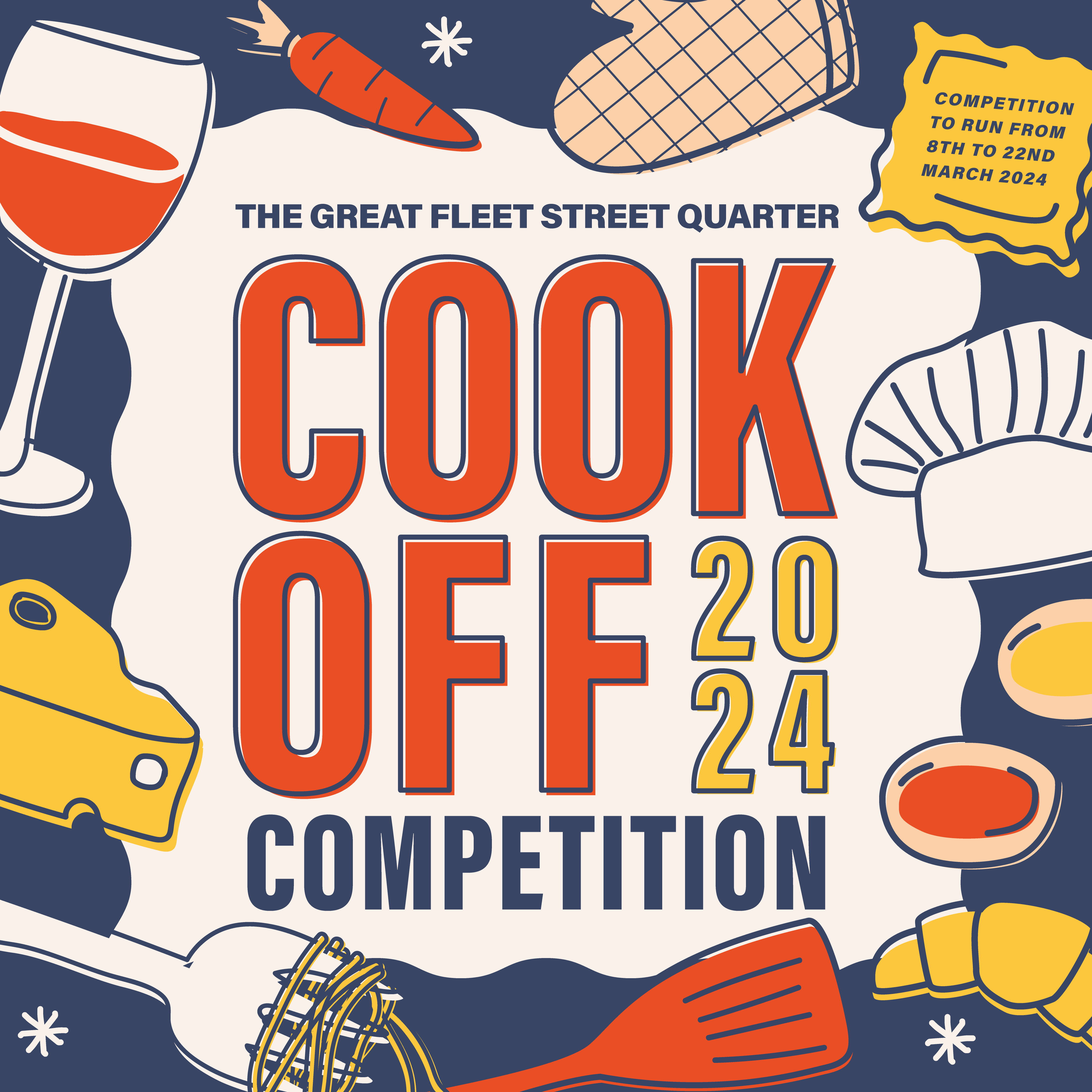 THE GREAT FLEET STREET QUARTER COOK OFF 2024