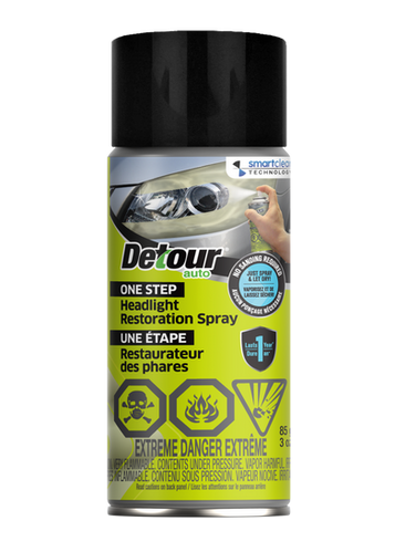 One-Step Headlight Restoration Spray