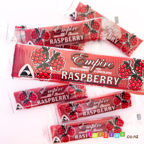 Empire Raspberry Bar (6 Chew Bars) | Tozzies Online Store