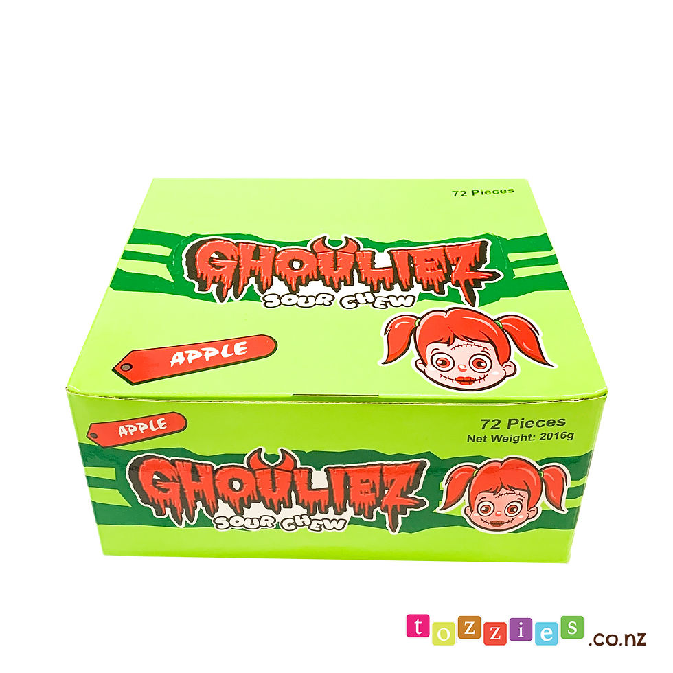 Ghouliez Sour Apple Chew (6 Chew Bars) | Tozzies Online Store