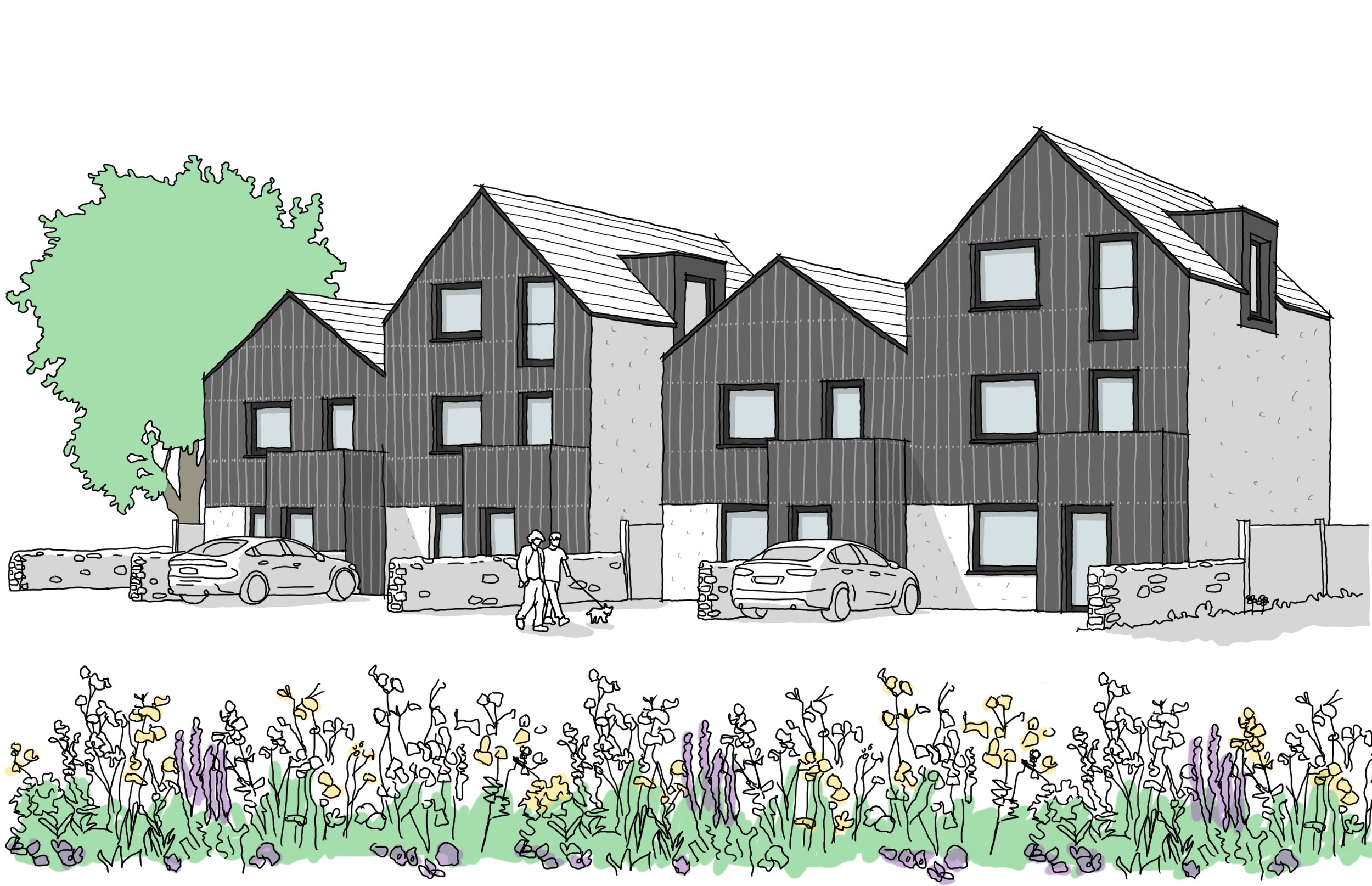 Projects | Evergreen Architects | Affordable Housing | Mynytho