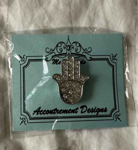 Hamsa Clear Crystal Needleminder Magnet by Accoutrement Designs | The ...