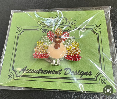 Turkey Magnet by Accoutrement Designs | The Needlepoint Gallery