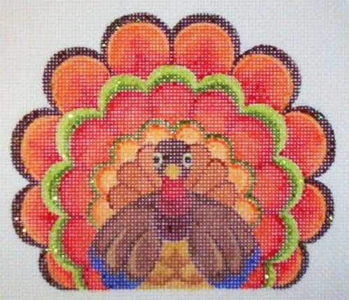 Larry the Turkey by Raymond Crawford | The Needlepoint Gallery