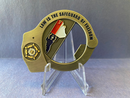 FOP Handcuff Challenge Coin | NC FOP Lodge #9