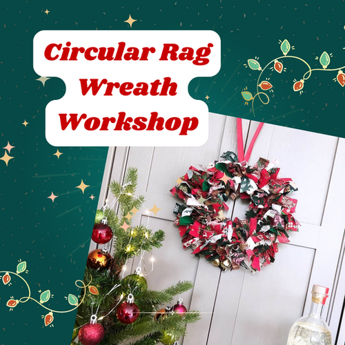 2 Hour Circular Rag Wreath Workshop | Make-it Happen