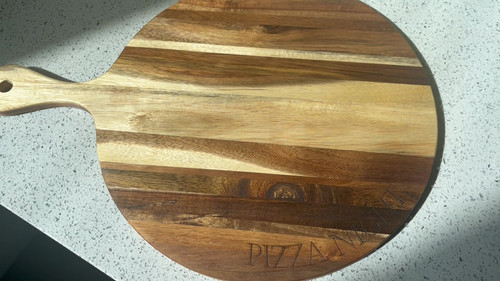 Acacia Wood Pizza Board | The Orch Shed