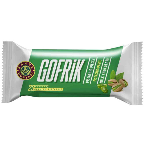 Kahve Dunyasi Gofrik Milk Chocolate With Pistachios | SMSBARAKAH